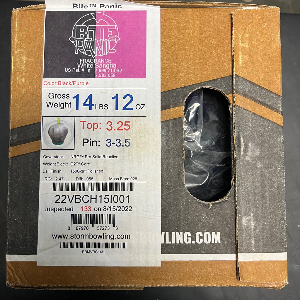 Storm Bite Panic 14 lbs 12 oz NIB – BowlingGems.com